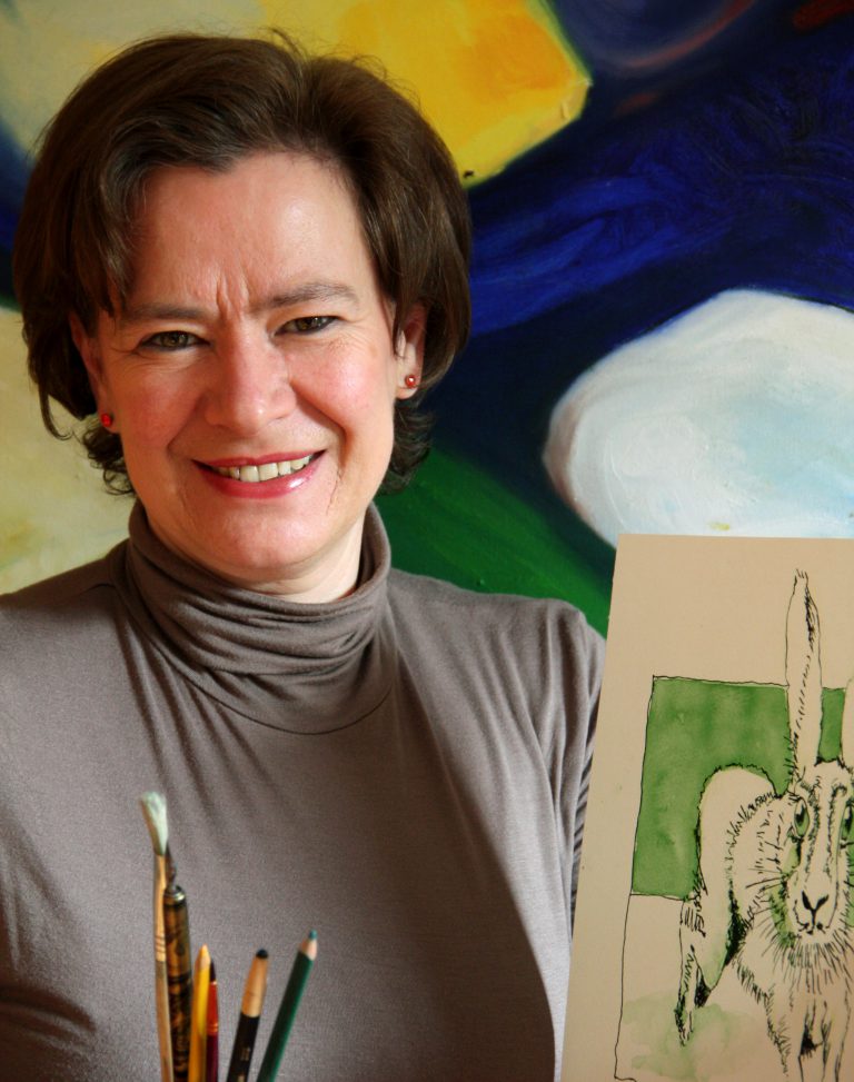 Unsere Dozentin stellt aus – Virtuelles Zentrum